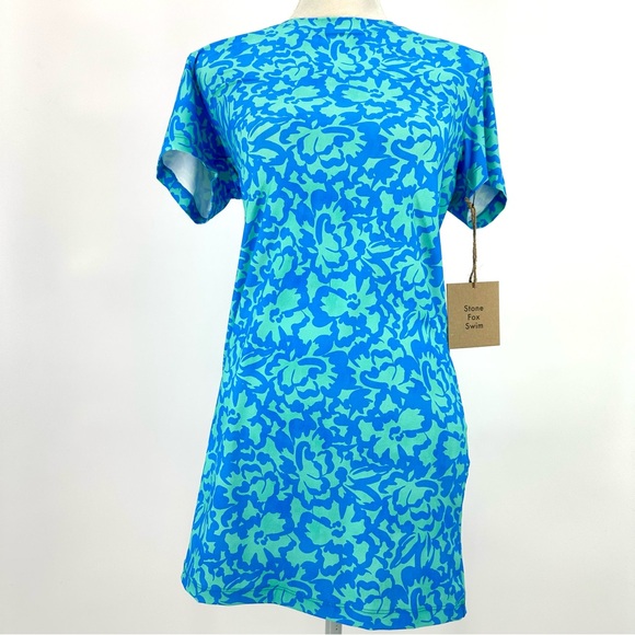 Stone Fox Swim | Swim | Stone Fox Swim Nwt Xl Bambi Baby Tee Ocean Blue ...